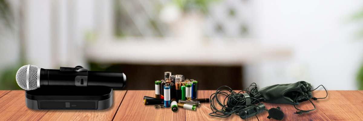 Wireless Microphones And Rechargeable Batteries: Charged Audio - Sonic ...